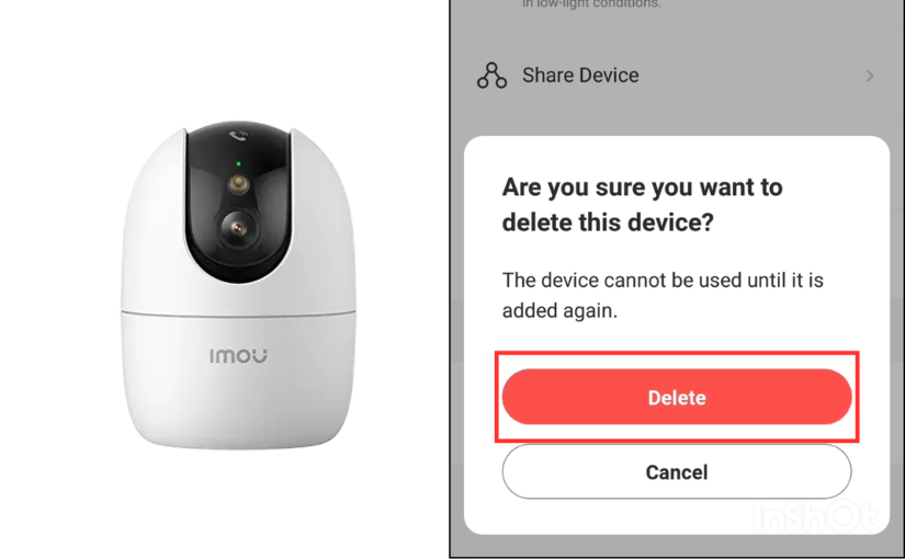 Delete Imou Camera Device From Imou Life App Complete Guide | CCTV Manuals