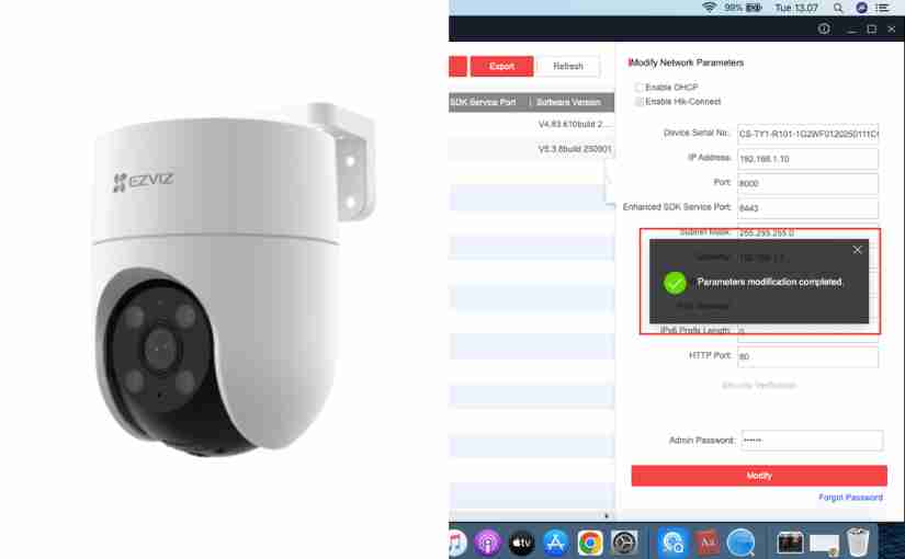 How to EZVIZ Camera Static IP Settings Complete Guide (Using SADP Tool ...